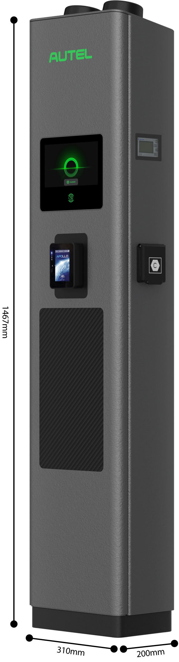 MaxiCharger AC Ultra Street Dual 22kW - Intelli EV